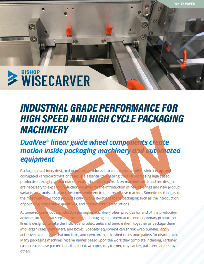 Industrial Grade Performance for High Speed High Cycle Packaging Machinery